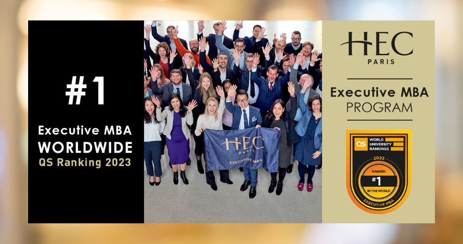 HEC Paris Again Tops EMBA Programs: 2023 QS Rankings | HEC Paris