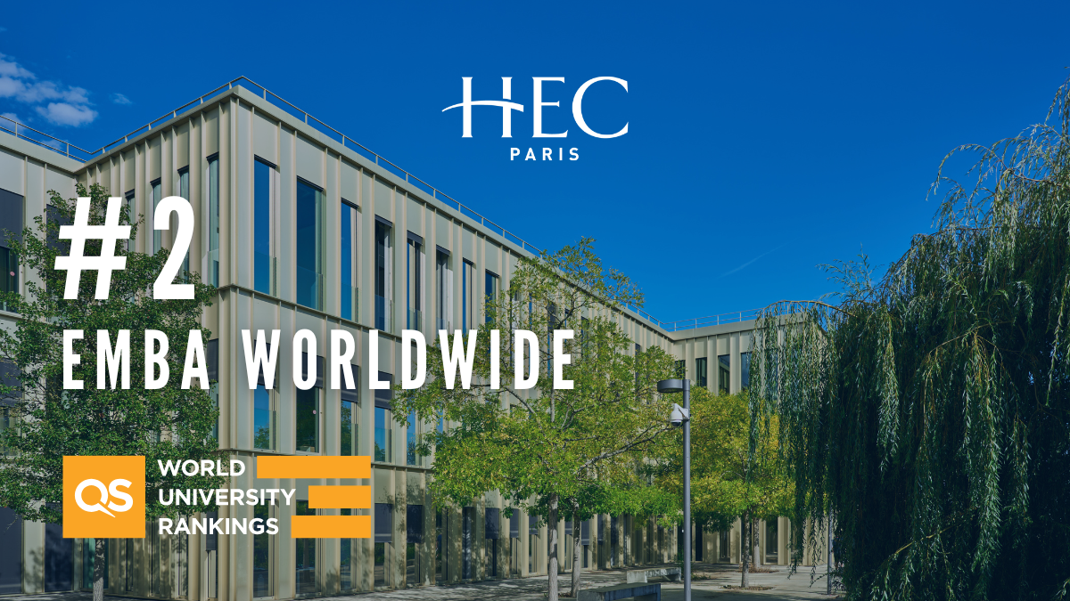 L'Executive MBA d'HEC Paris classé deuxième mondial par QS en 2025 ...